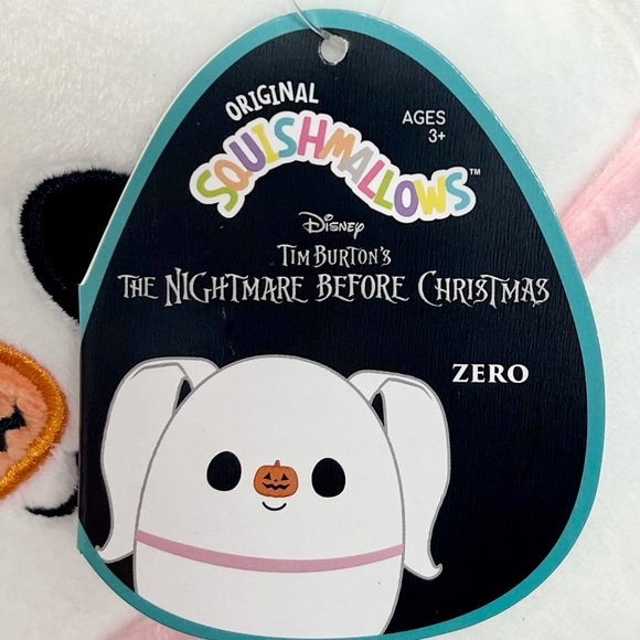 Squishmallows | Other | Zero Ghost Dog Squishmallow 7 Halloween ...